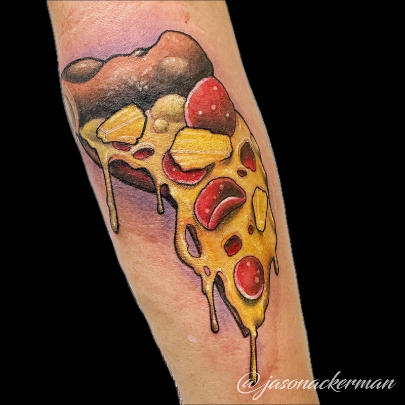 New School,Surrealism,Illustrative,Color tattoo by Jason Ackerman